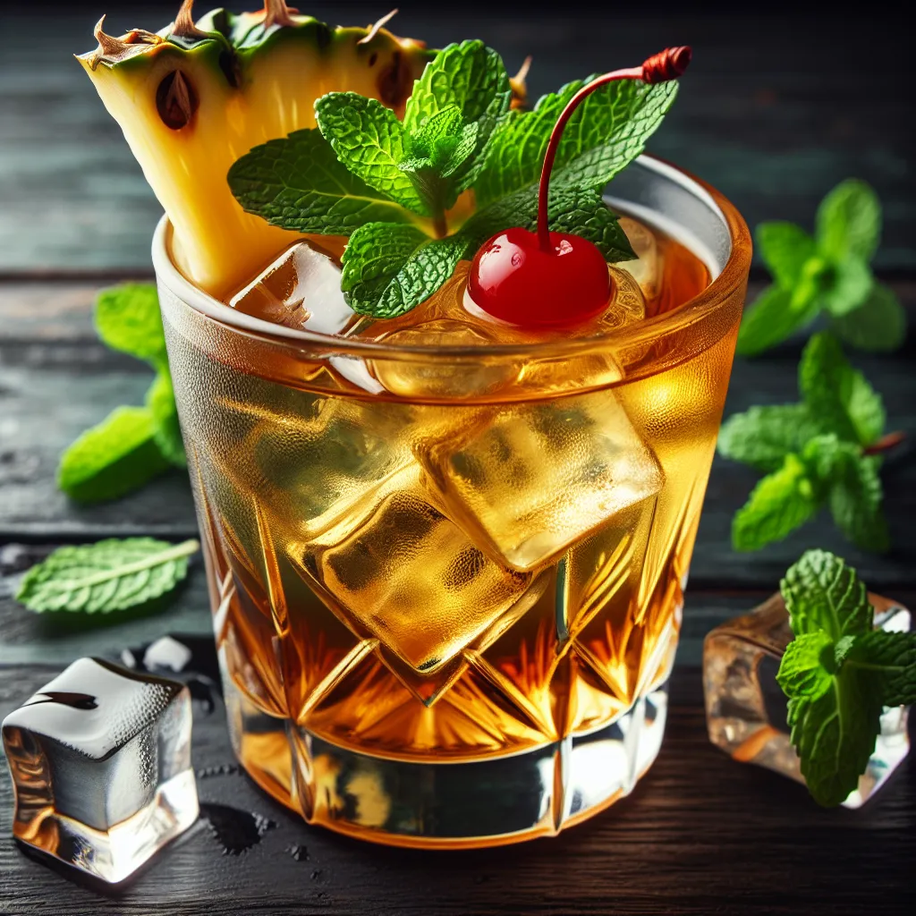 Recette du Cocktail Three Dots and a Dash | Un Voyage Exotique