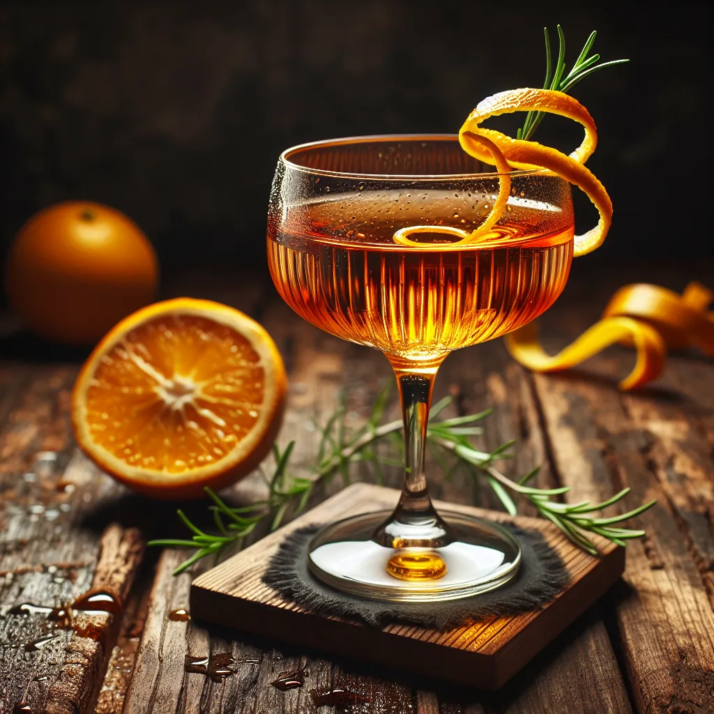 Apéritif Orangé Amaretto - Un cocktail rafraîchissant et aromatique